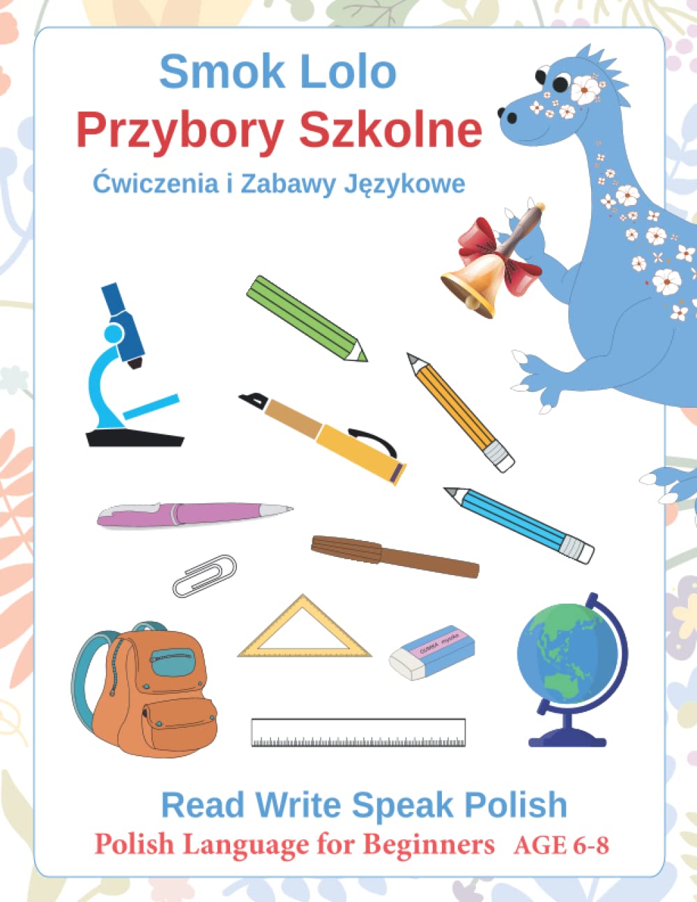 Przybory Szkolne, Ćwiczenia i Zabawy Językowe, Kolorowanka Dla Dzieci ...