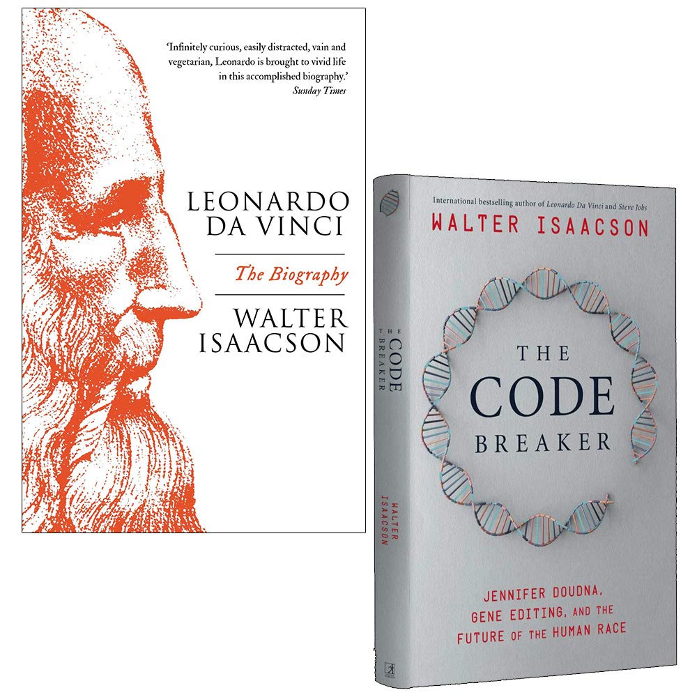 Leonardo Da Vinci & The Code Breaker By Walter Isaacson 2 Books ...