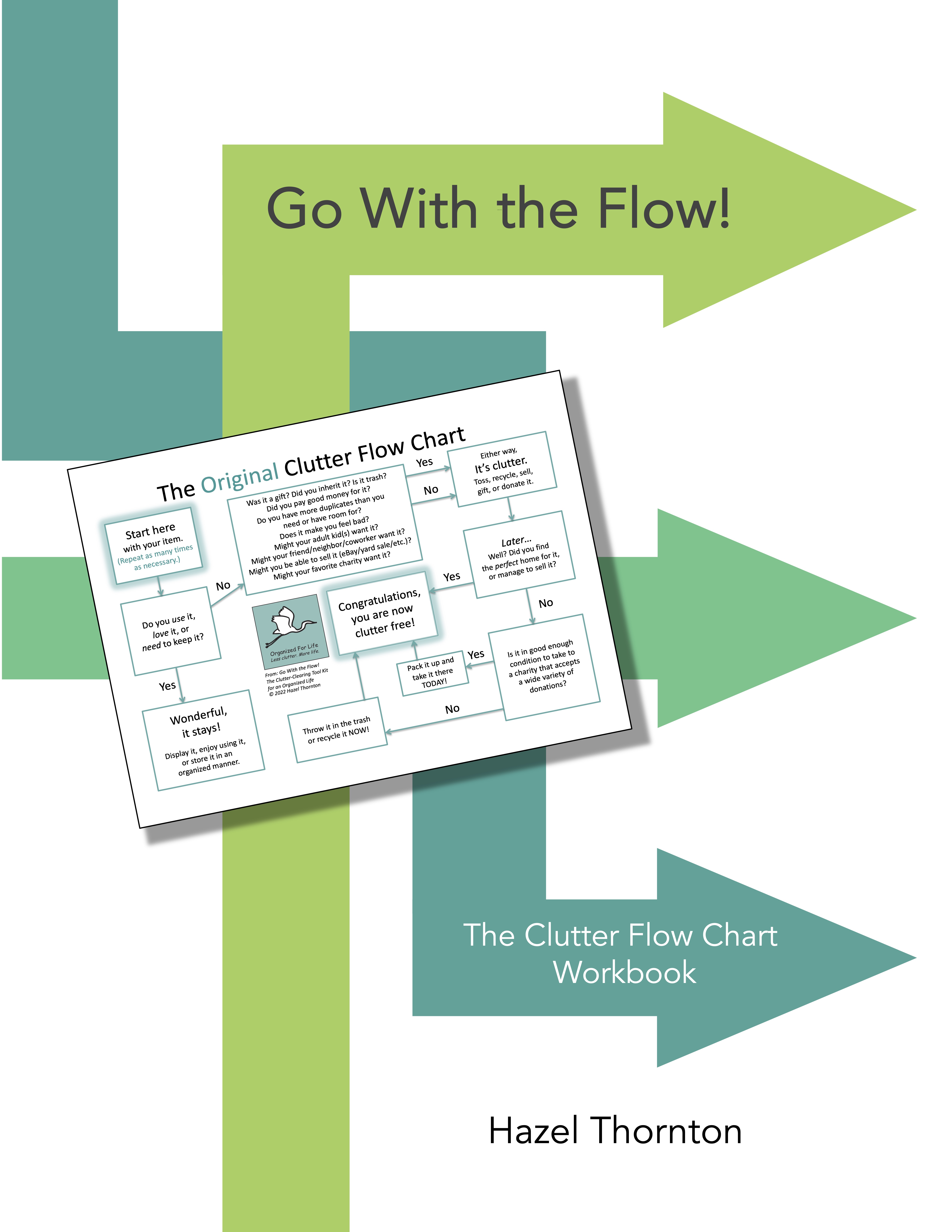 Go With the Flow! The Clutter Flow Chart Workbook by Hazel Thornton ...