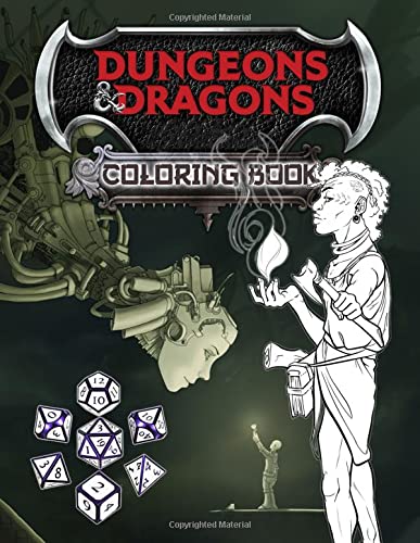 Dungeons And Dragons Coloring Book: The Ultimate Creative Dungeons And ...