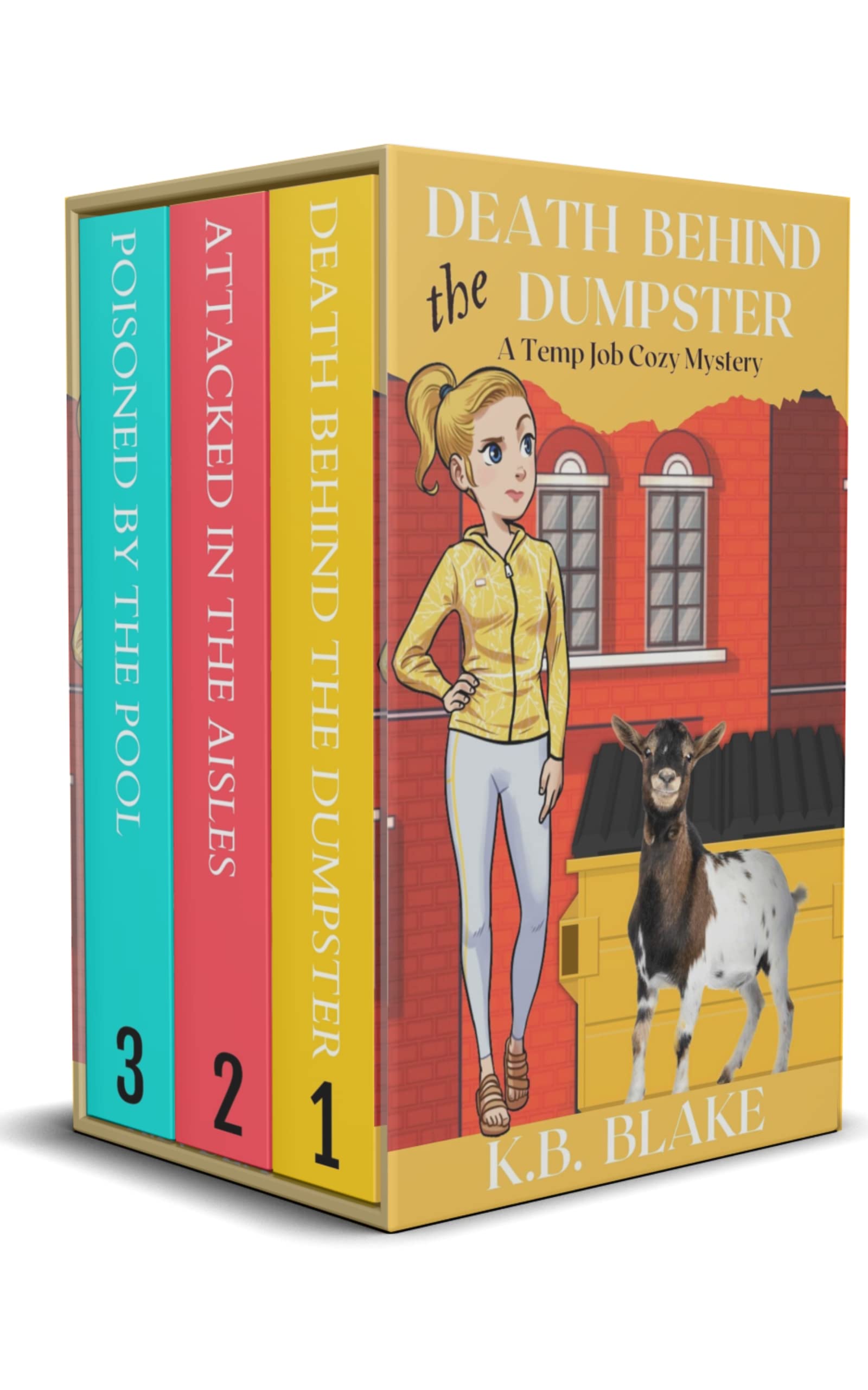 The Temp Jobs Cozy Mysteries by K.B. Blake | Goodreads