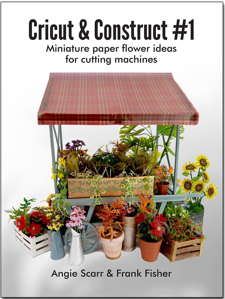 Cricut & Construct #1: Miniature paper flower ideas for cutting ...