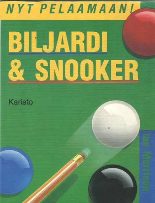 Biljardi & Snooker by Ian Morrison | Goodreads
