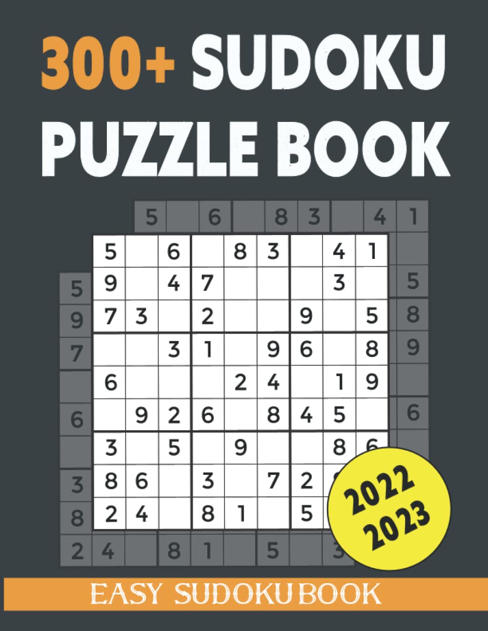 2022-2023 Large Print Easy Sudoku Puzzles Book For Adults: Adult Brain ...