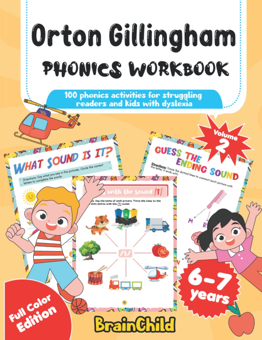 Orton Gillingham Phonics Workbook: 100 phonics activities for ...