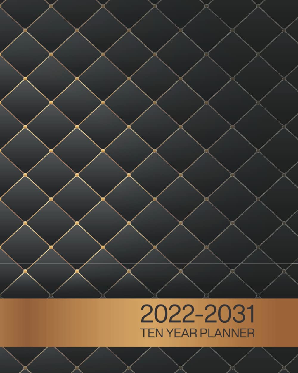 2022-2031 Ten Year Planner: 120 Months Calendar, 10 Year Monthly ...