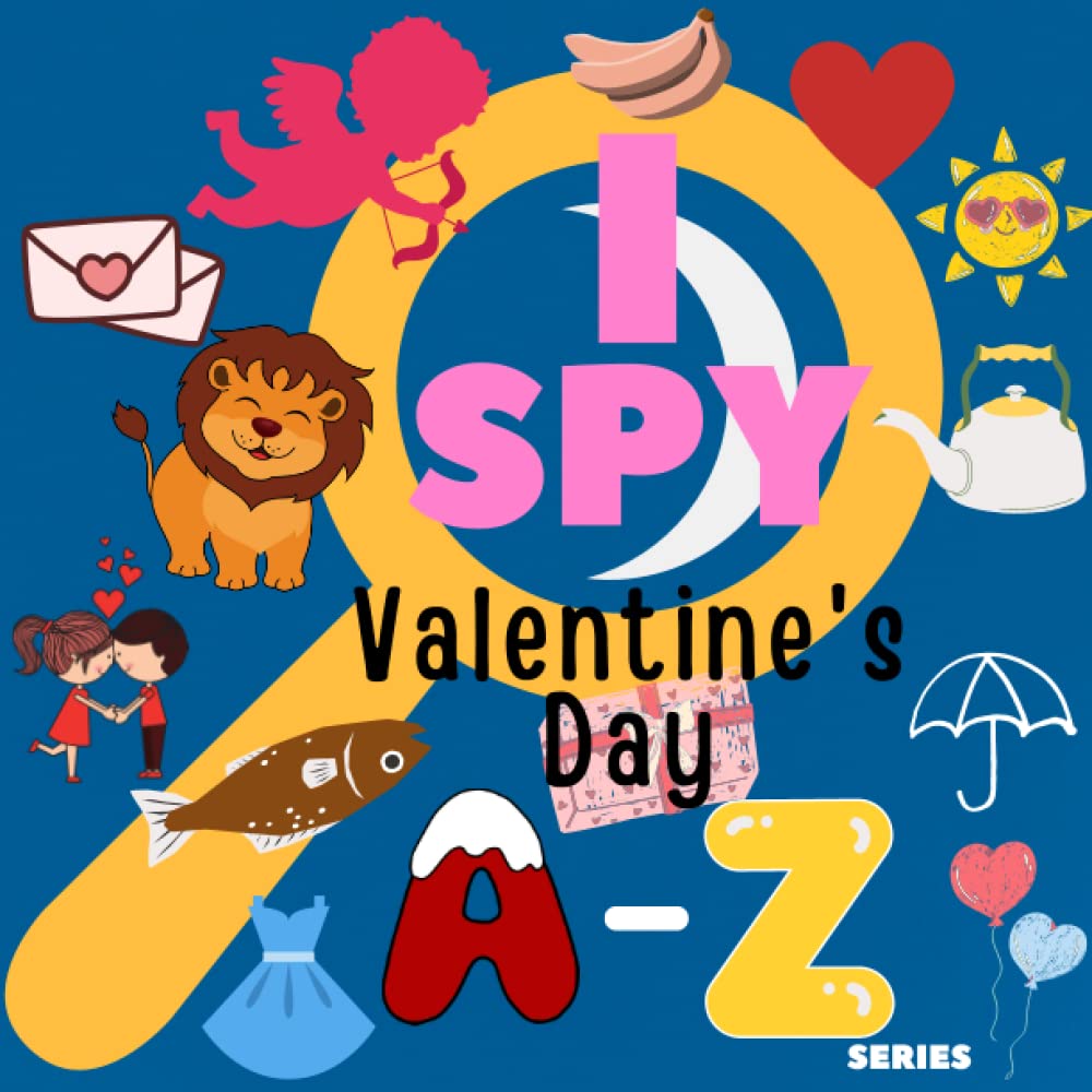I Spy Valentine's Day Book: Valentine's Day Activity book for ...