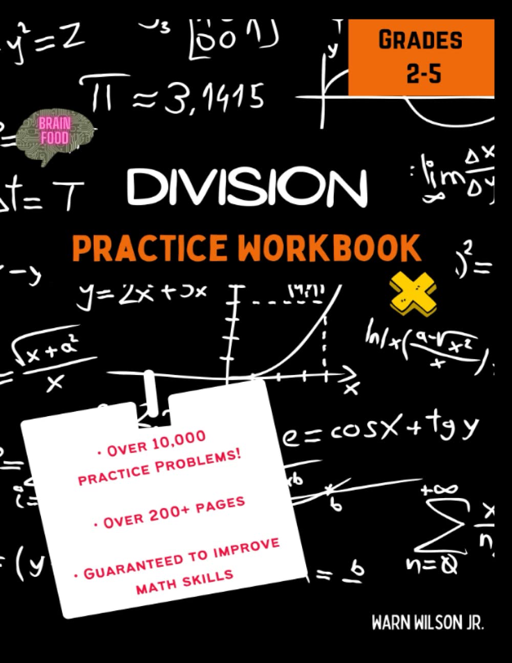 Brain Food: Division Math Practice Workbook, (Grades 2-5), (Ages 7-11 ...