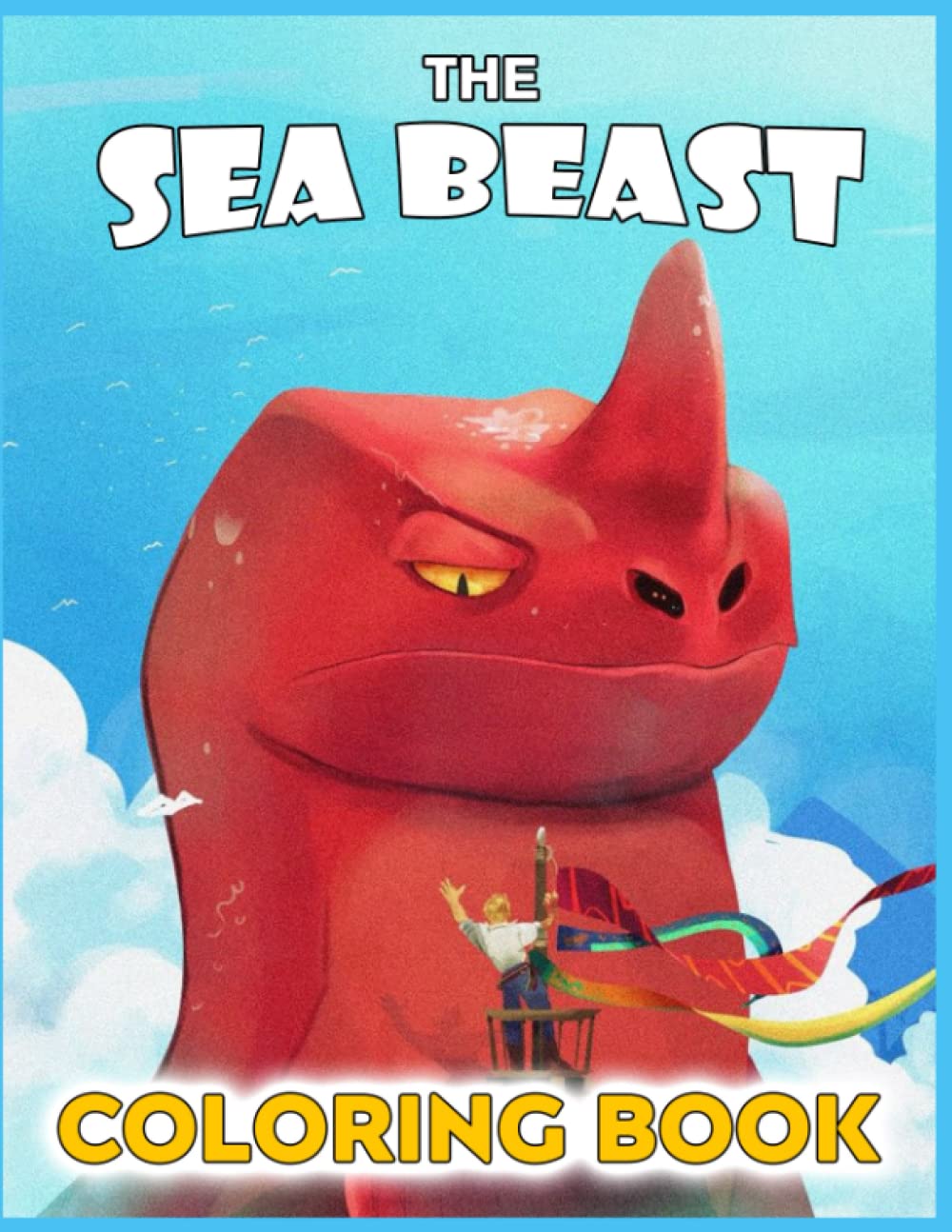 Beasts of Sea Coloring Book: Super Coloring Pages For Adults And Kids ...