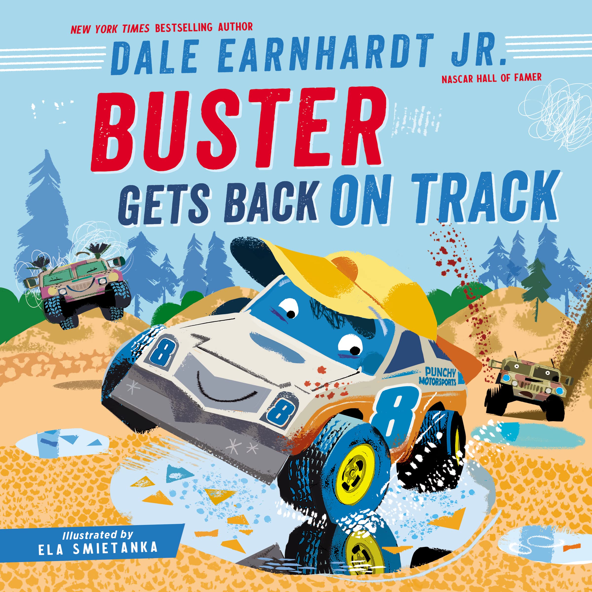 Buster Gets Back on Track (Buster the Race Car) by Dale Earnhardt Jr ...