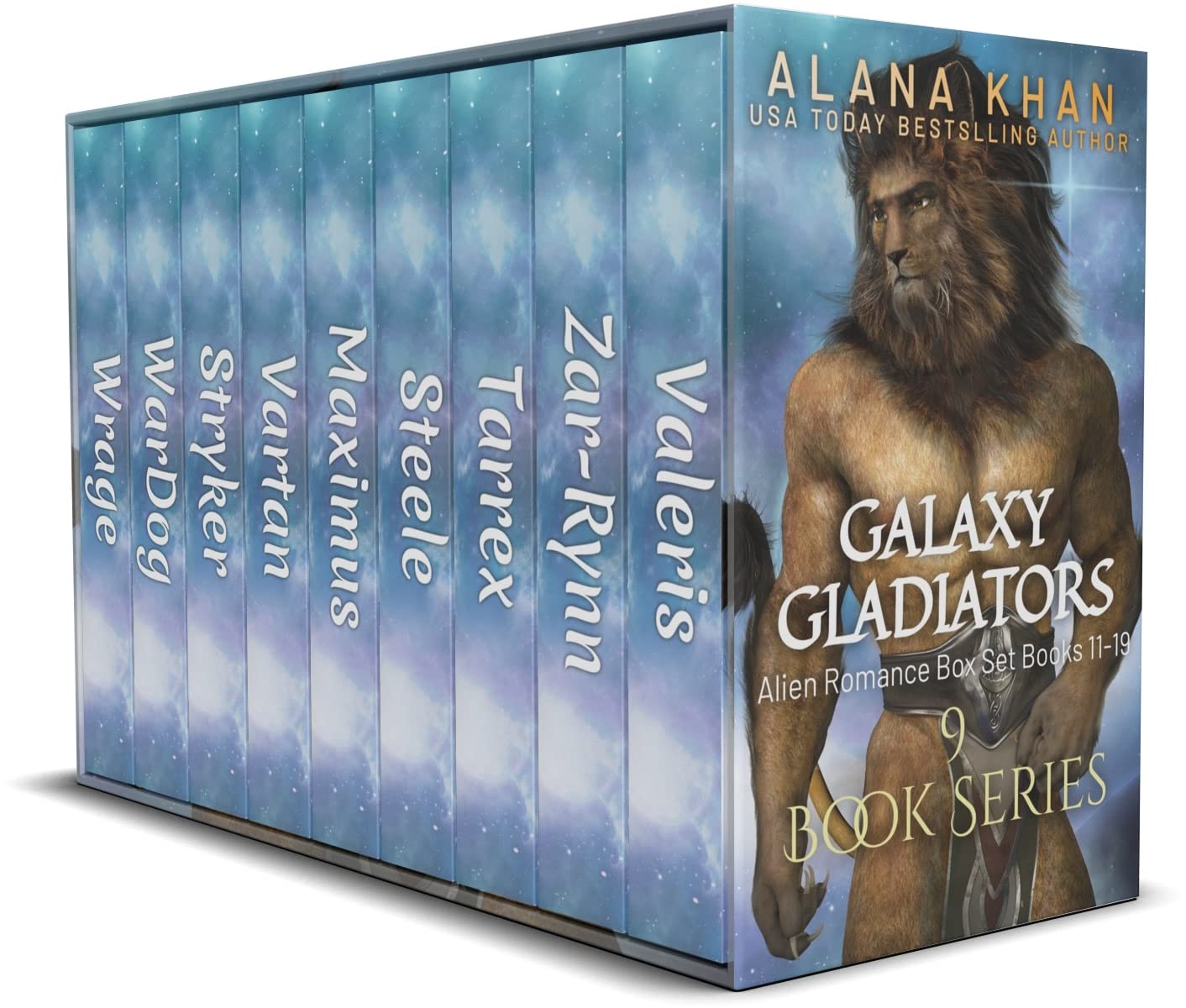 Galaxy Gladiators Alien Romance Box Set Books 11-19 by Alana Khan ...
