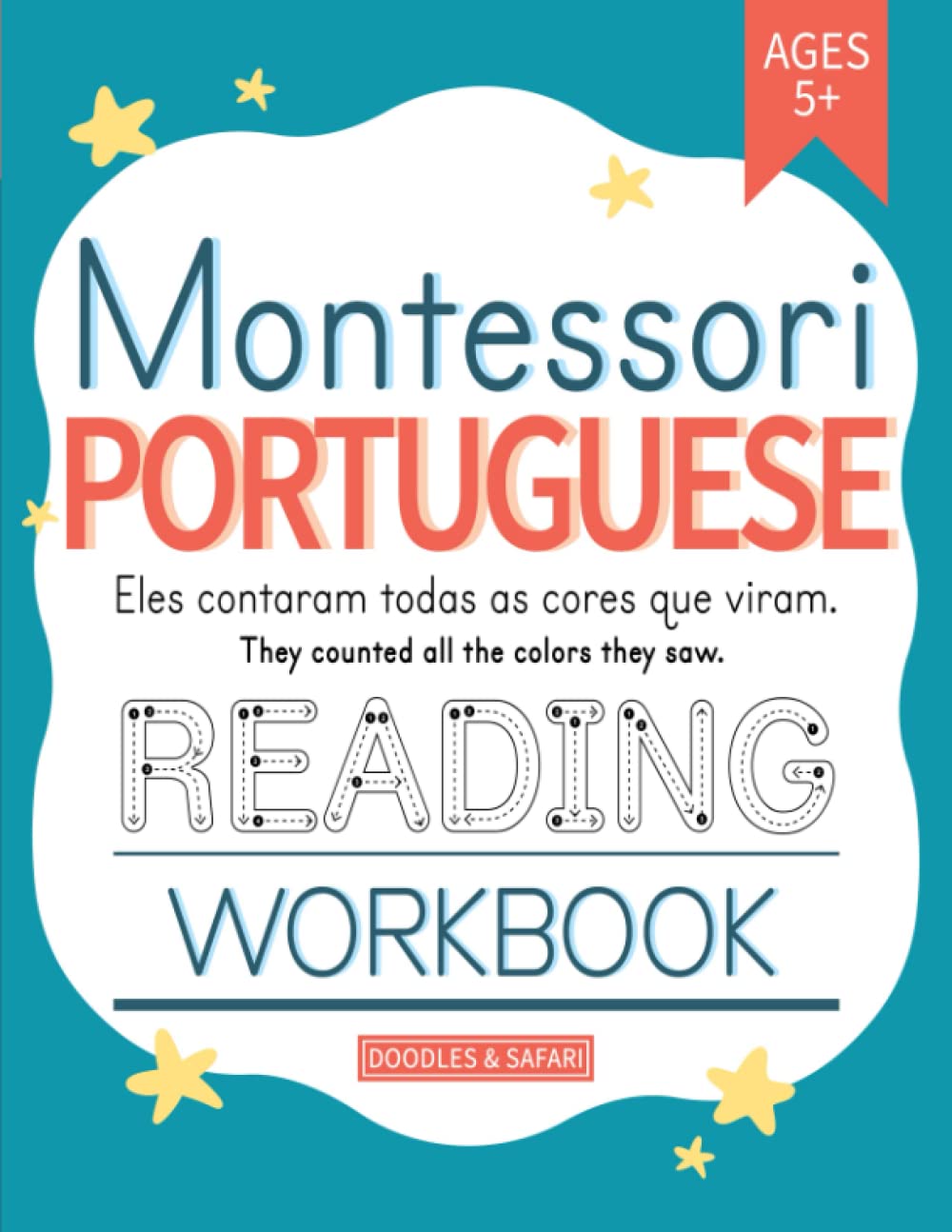 Montessori Portuguese Reading Workbook for Kids: Beginner Portuguese ...