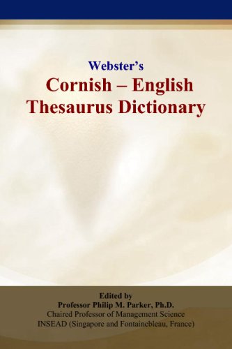 Webster’s Cornish - English Thesaurus Dictionary by Philip M. Parker | Goodreads