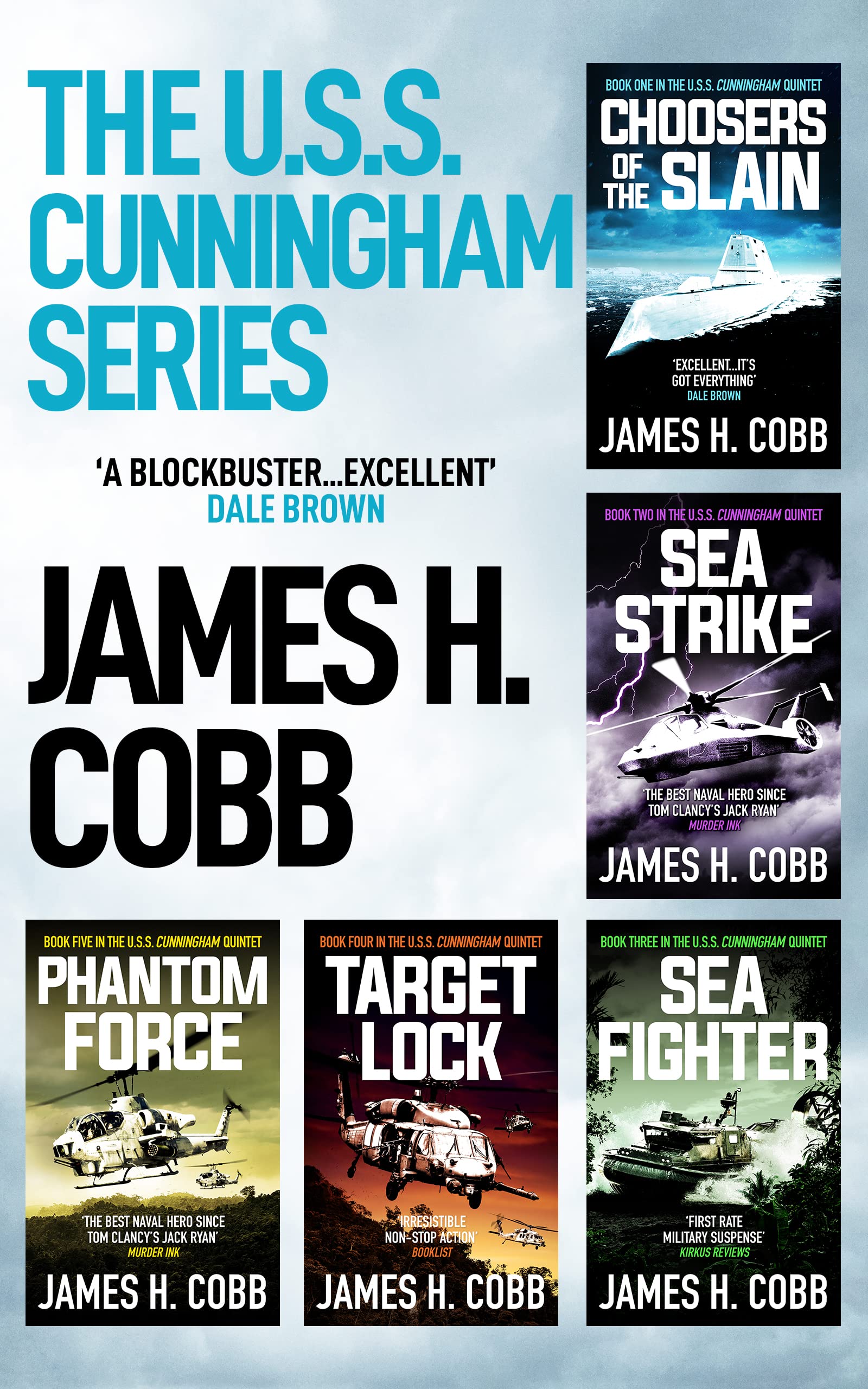 THE U.S.S. CUNNINGHAM SERIES: FIVE GRIPPING THRILLERS IN ONE MUST-READ ...
