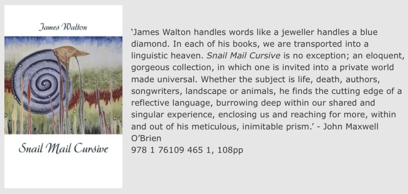 Snail Mail Cursive by James Walton | Goodreads