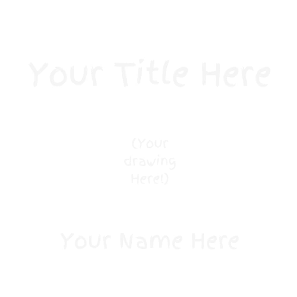 Your Title Here: A Blank Storybook Template for Kids: Write and ...