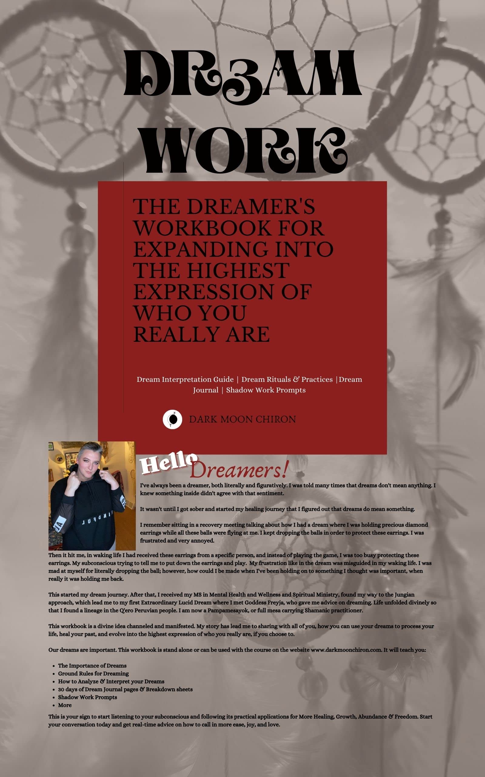 DREAM WORK: The Dreamer's Workbook for Expanding into the Highest ...