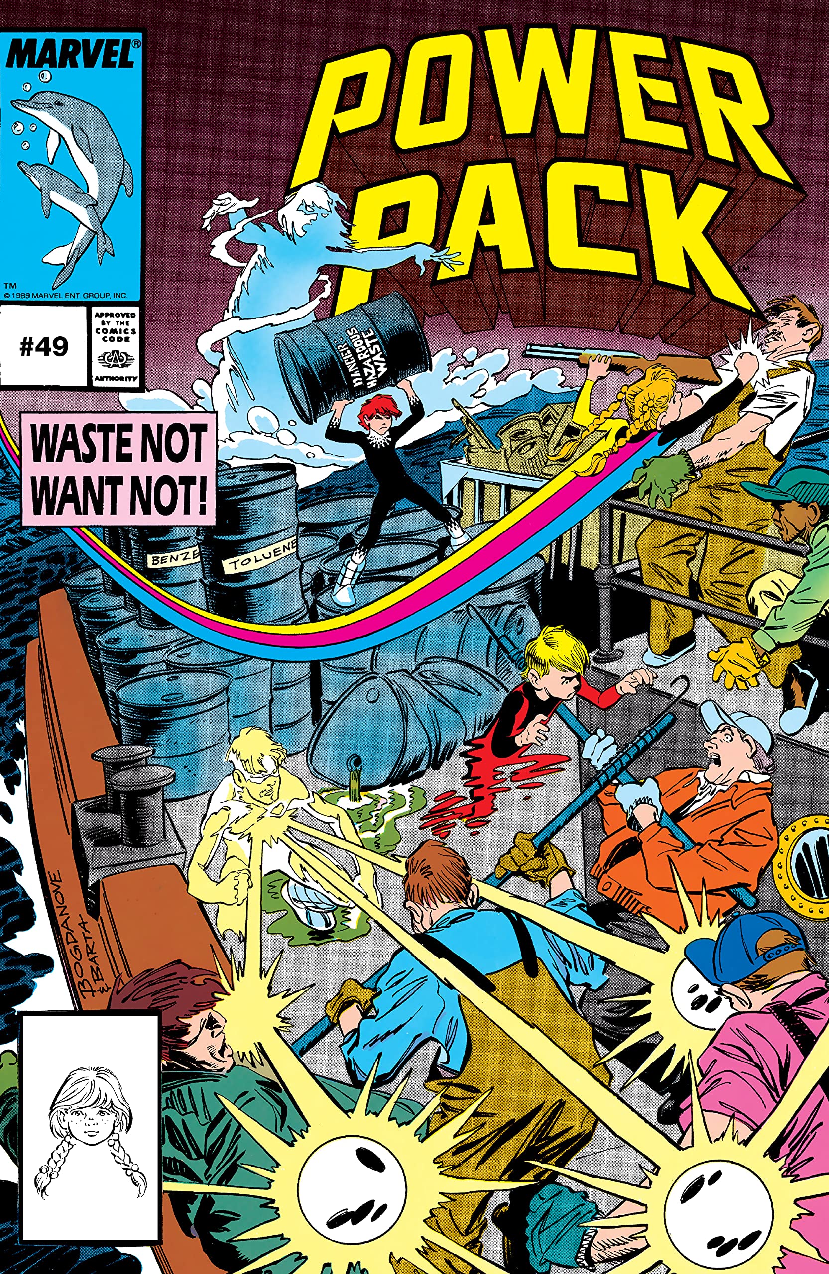 Power Pack (1984-1999) #49 by Jon Bogdanove | Goodreads