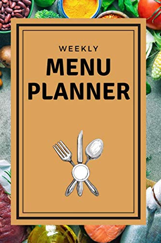 Weekly Menu Planner (Meal Planning) by Sarah Anne Journals & Planners ...