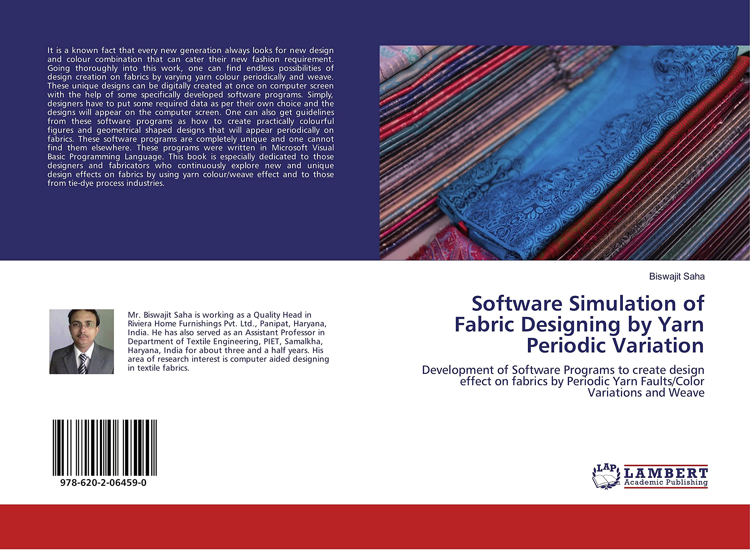 Software Simulation of Fabric Designing by Yarn Periodic Variation ...