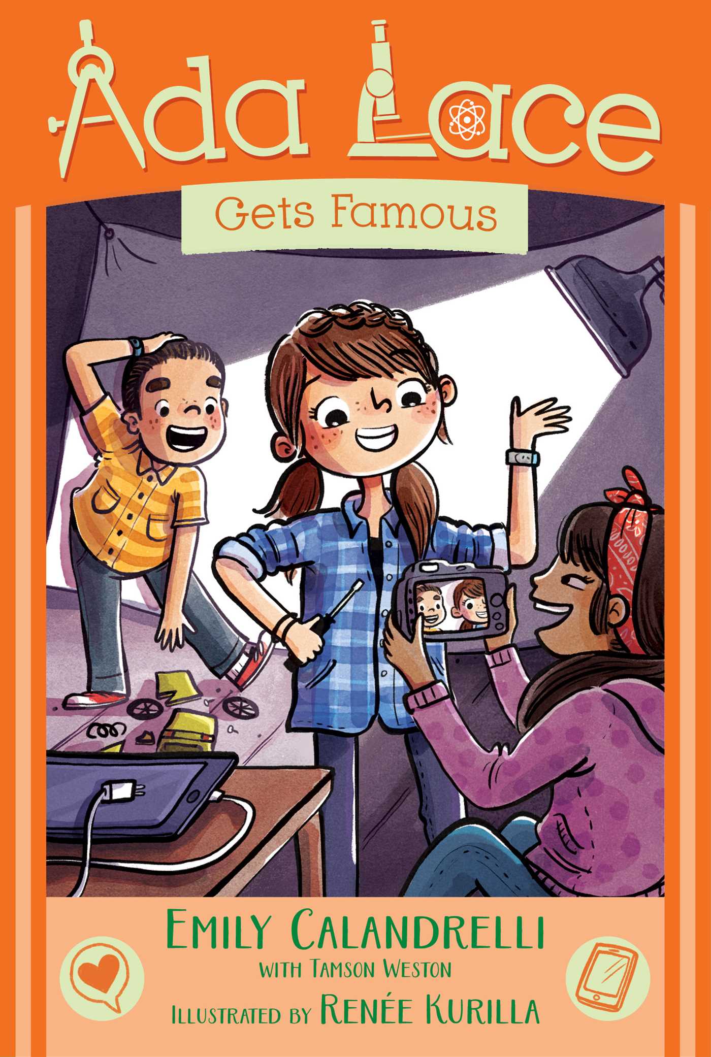 Ada Lace Gets Famous (6) (An Ada Lace Adventure) by Emily Calandrelli ...