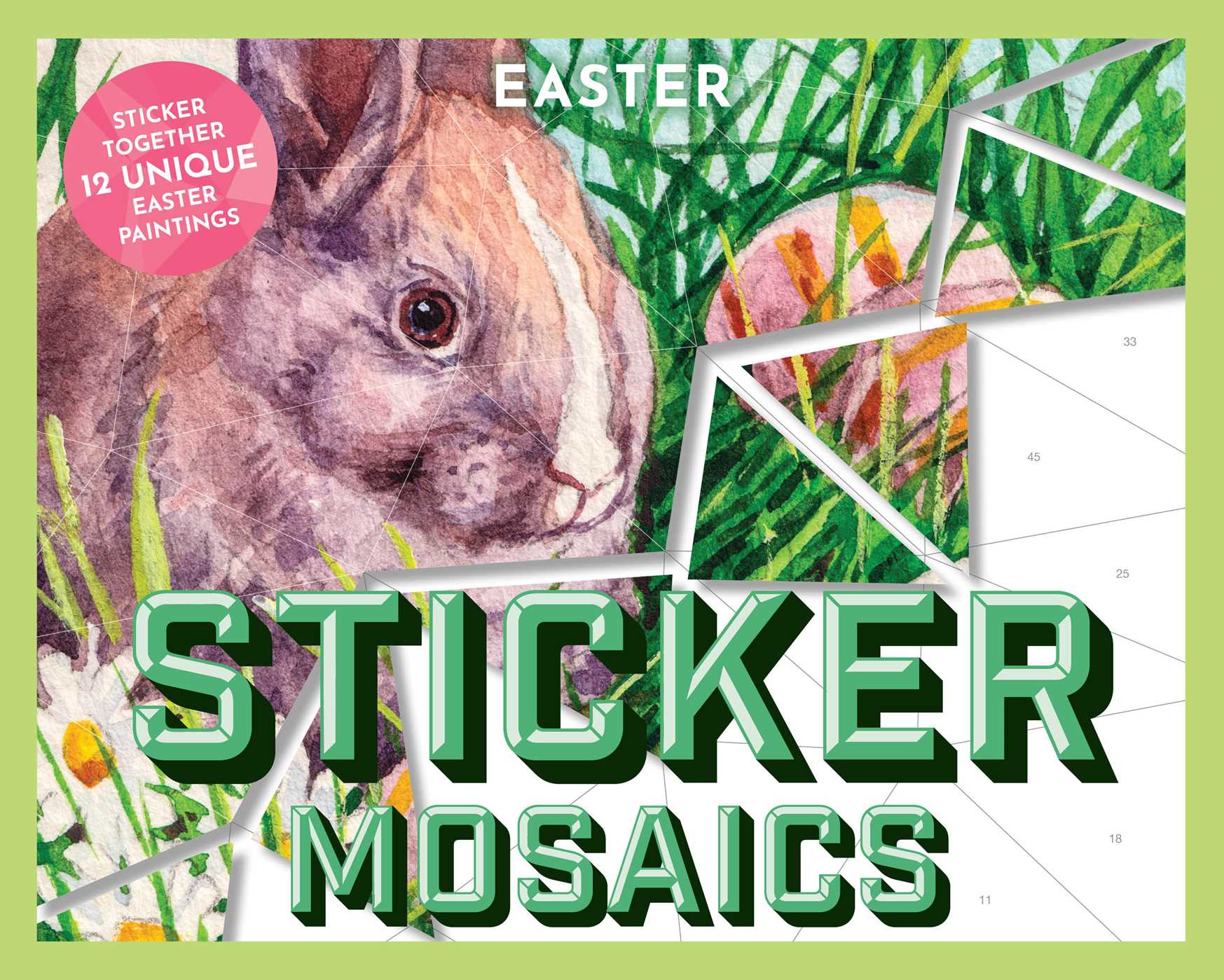 Sticker Mosaics: Easter: Sticker Together 12 Unique Easter Paintings by ...