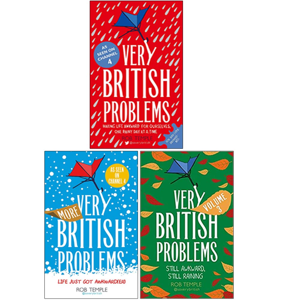 Very British Problems Series 3 Books Collection Set By Rob Temple by ...
