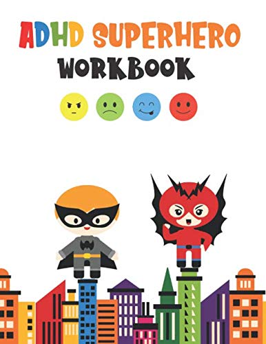 ADHD Superhero Workbook: for Kids. ADHD Activity Book for Boys. Easy ...