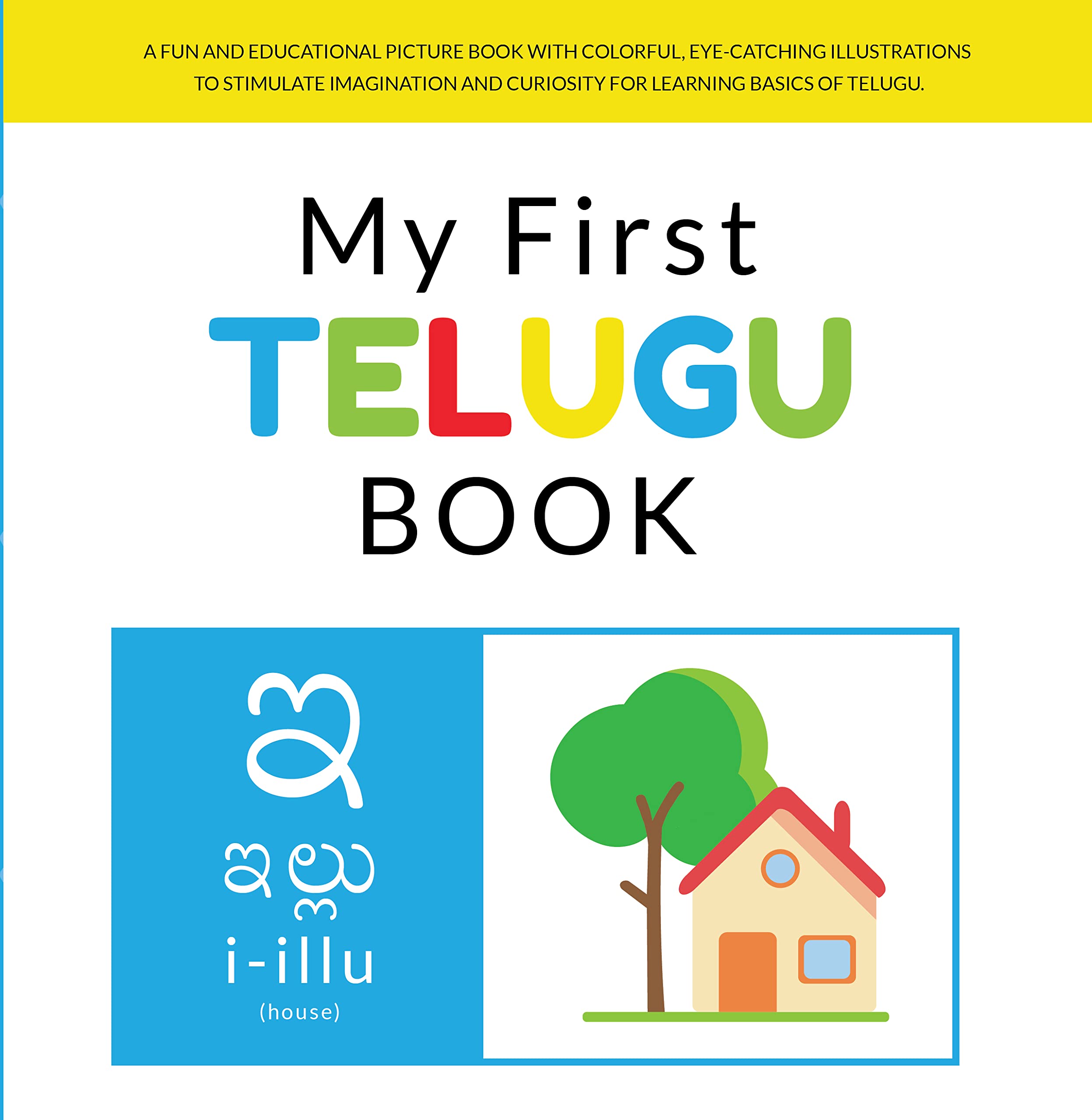 My First Telugu Book: A Fun and Educational picture book With colorful ...