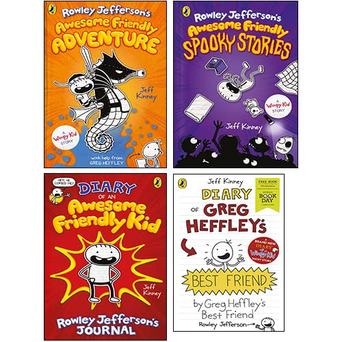 Jeff Kinney Collection 4 Books Set by Jeff Kinney | Goodreads