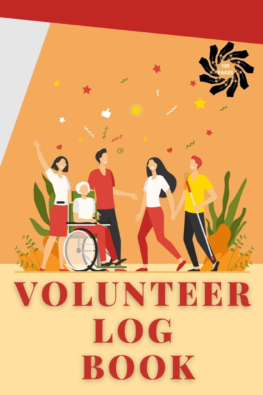 Volunteer Log Book Community Service Log Book Work Hours Log volunteer-log-book-community-service-log-book-work-hours-log