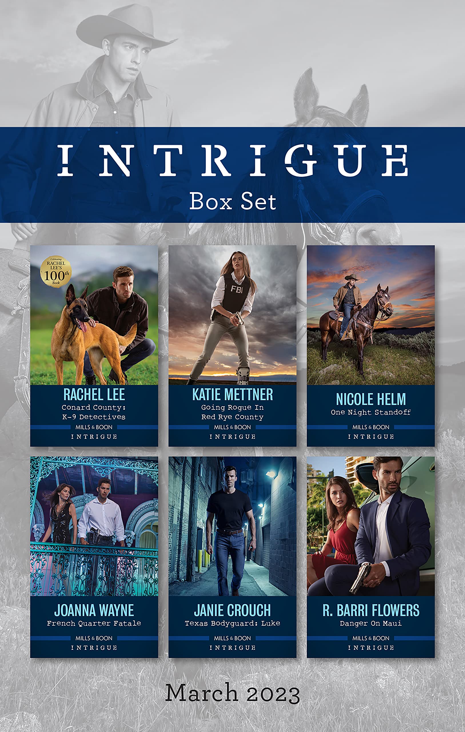 Intrigue Box Set Mar 2023: Conard County K-9 Detectives/Going Rogue in ...