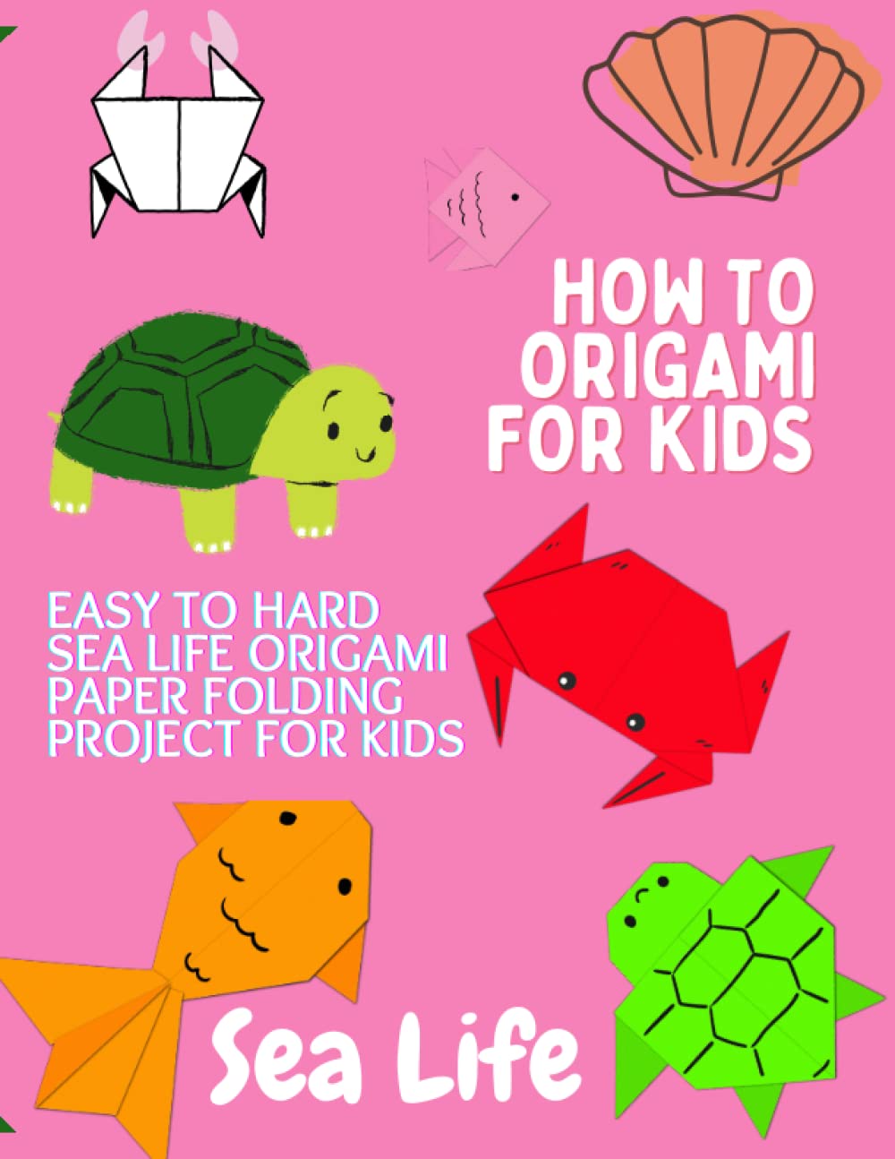 How to Origami for Kids: Easy to Hard Fishes Origami Paper Folding ...