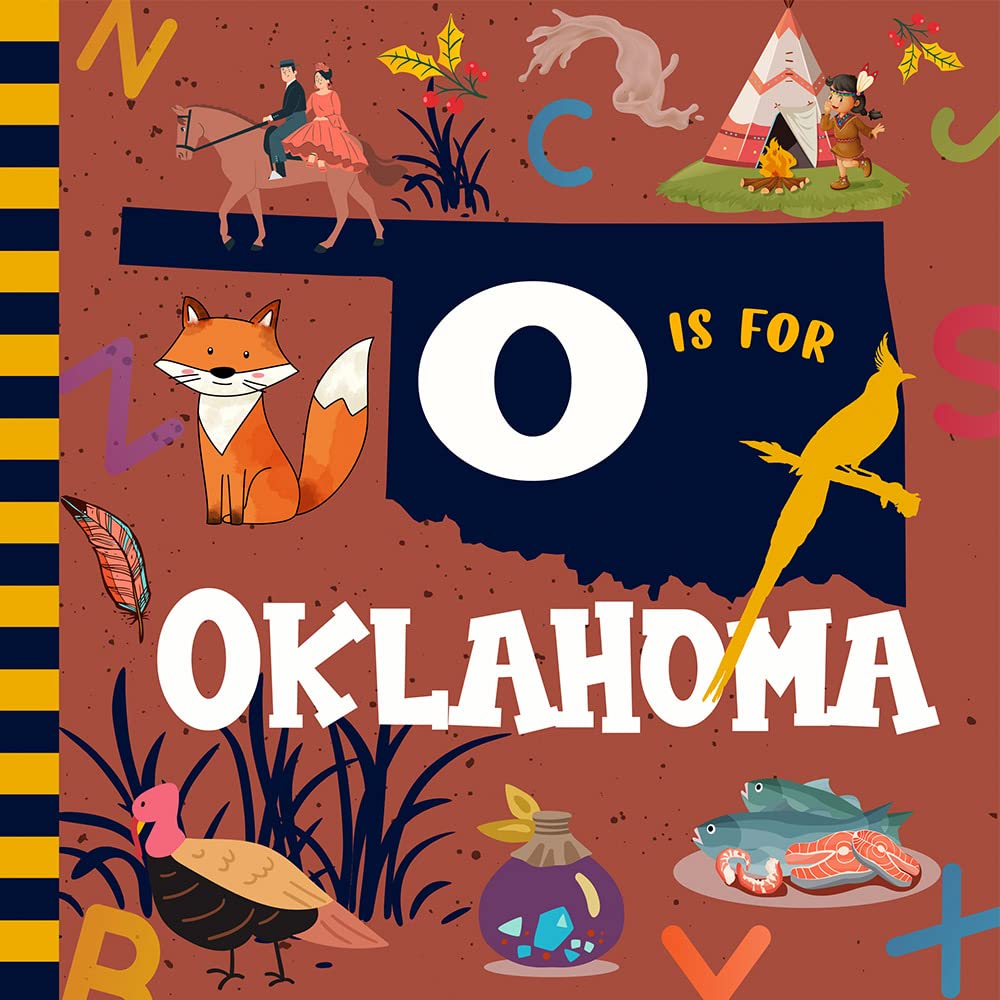 O is For Oklahoma: Sooner State Alphabet Book For Kids | Learn ABC ...