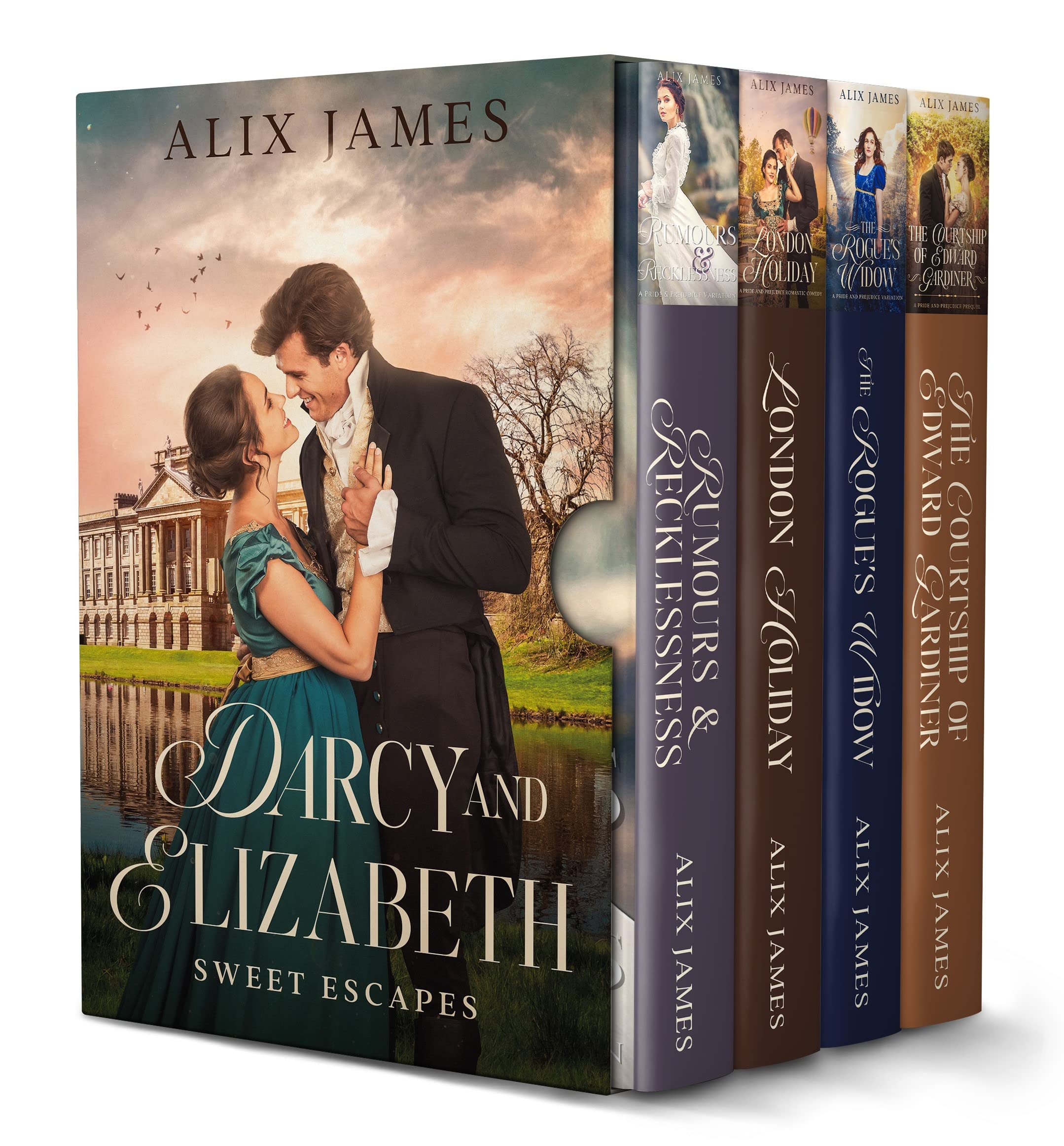 Darcy and Elizabeth: Sweet Escapes: Four Pride and Prejudice Novels by ...