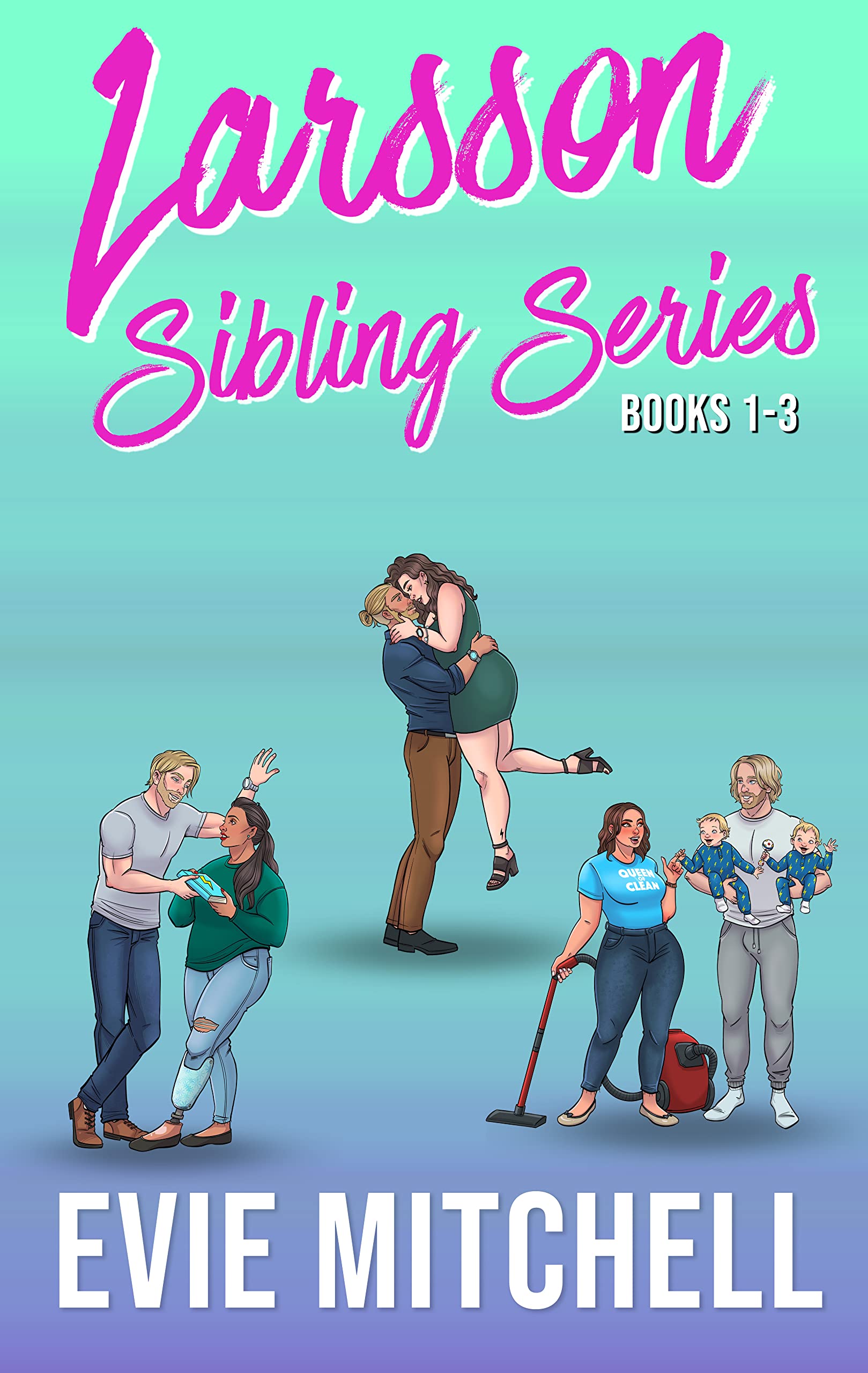 Larsson Sibling Omnibus: Books 1-3: Contemporary Romantic Comedy Small Town Boxset by Evie ...