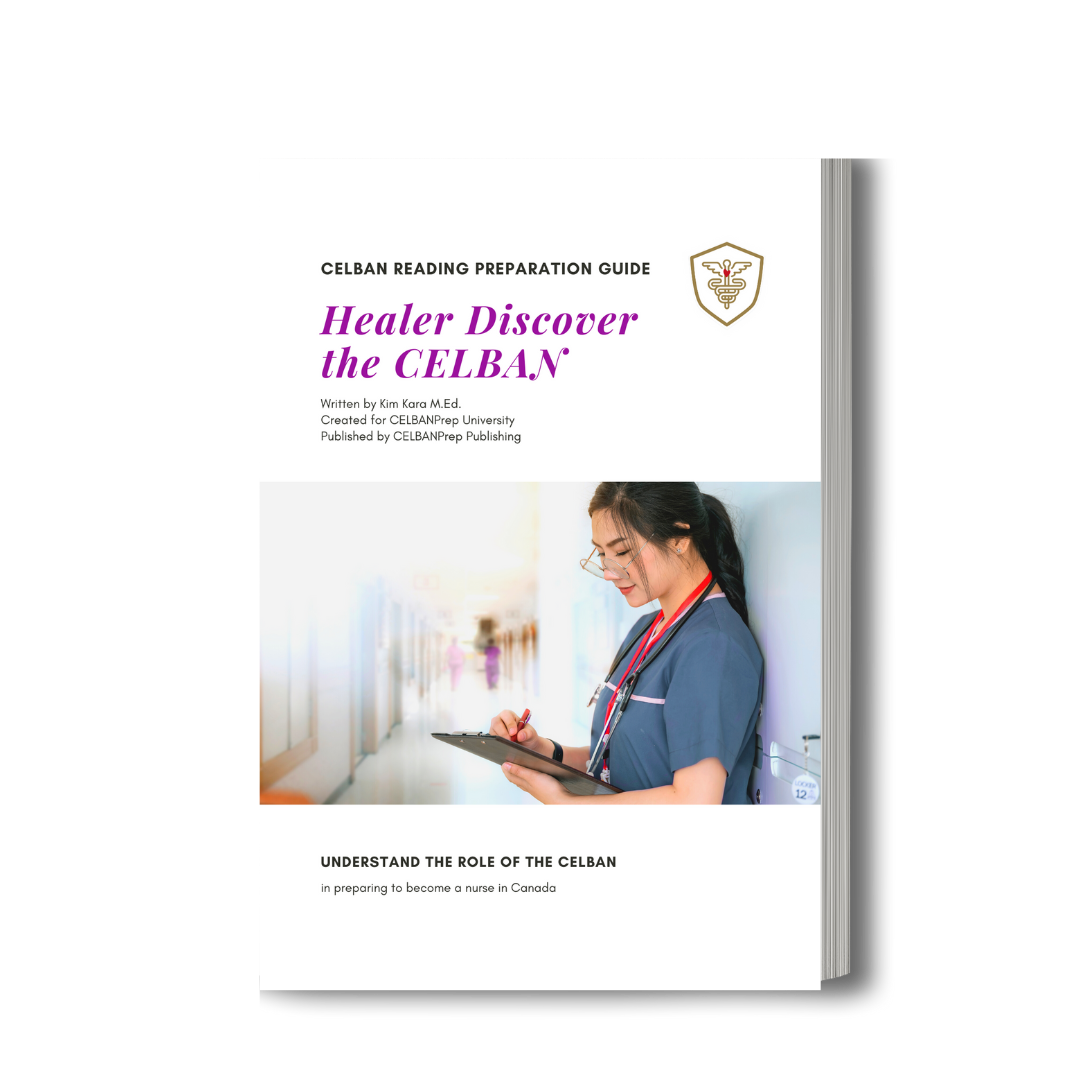 CELBAN Reading Preparation Guide: Healer Discover the CELBAN by Kim ...