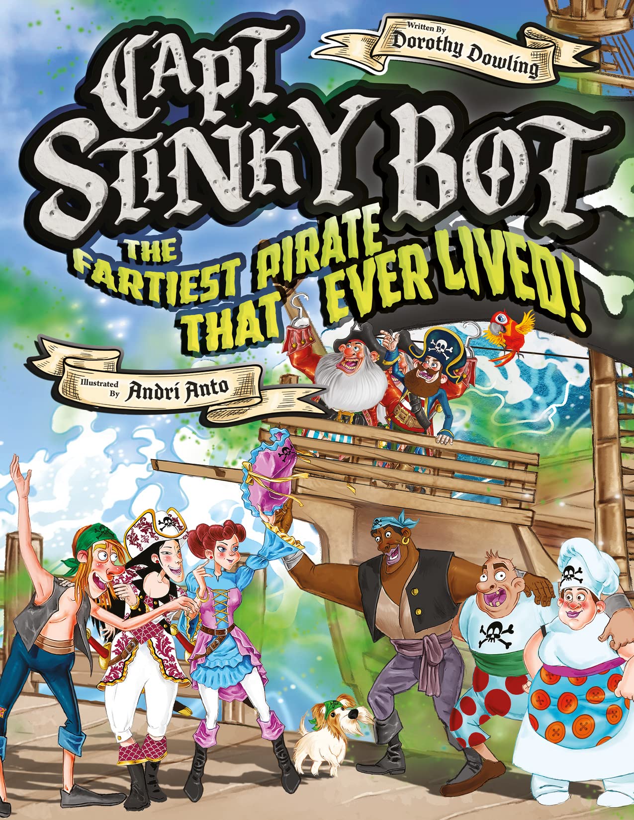 Captain Stinky Bot The Fartiest Pirate that Ever Lived | Goodreads