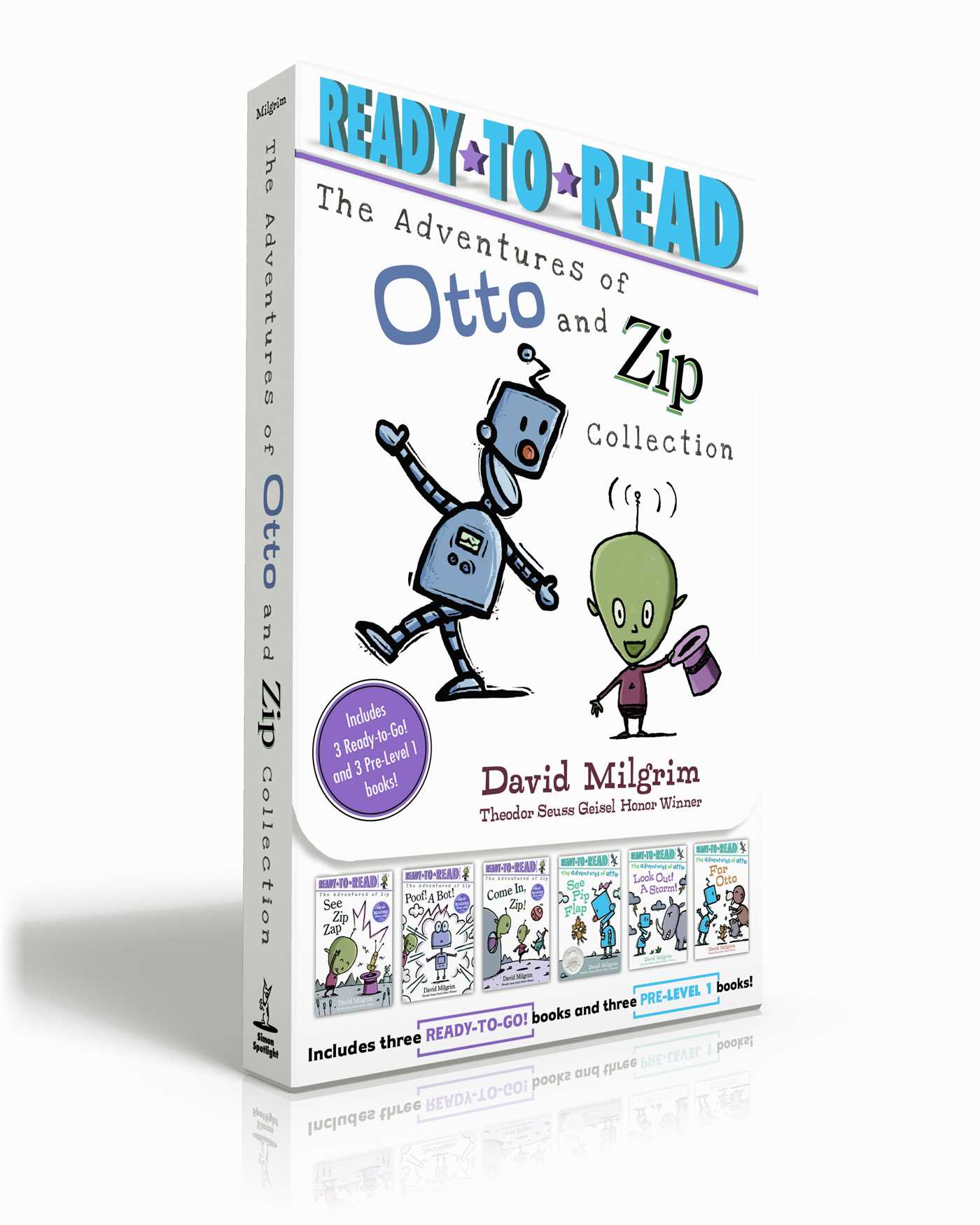 The Adventures of Otto and Zip Collection (Boxed Set): See Zip Zap ...