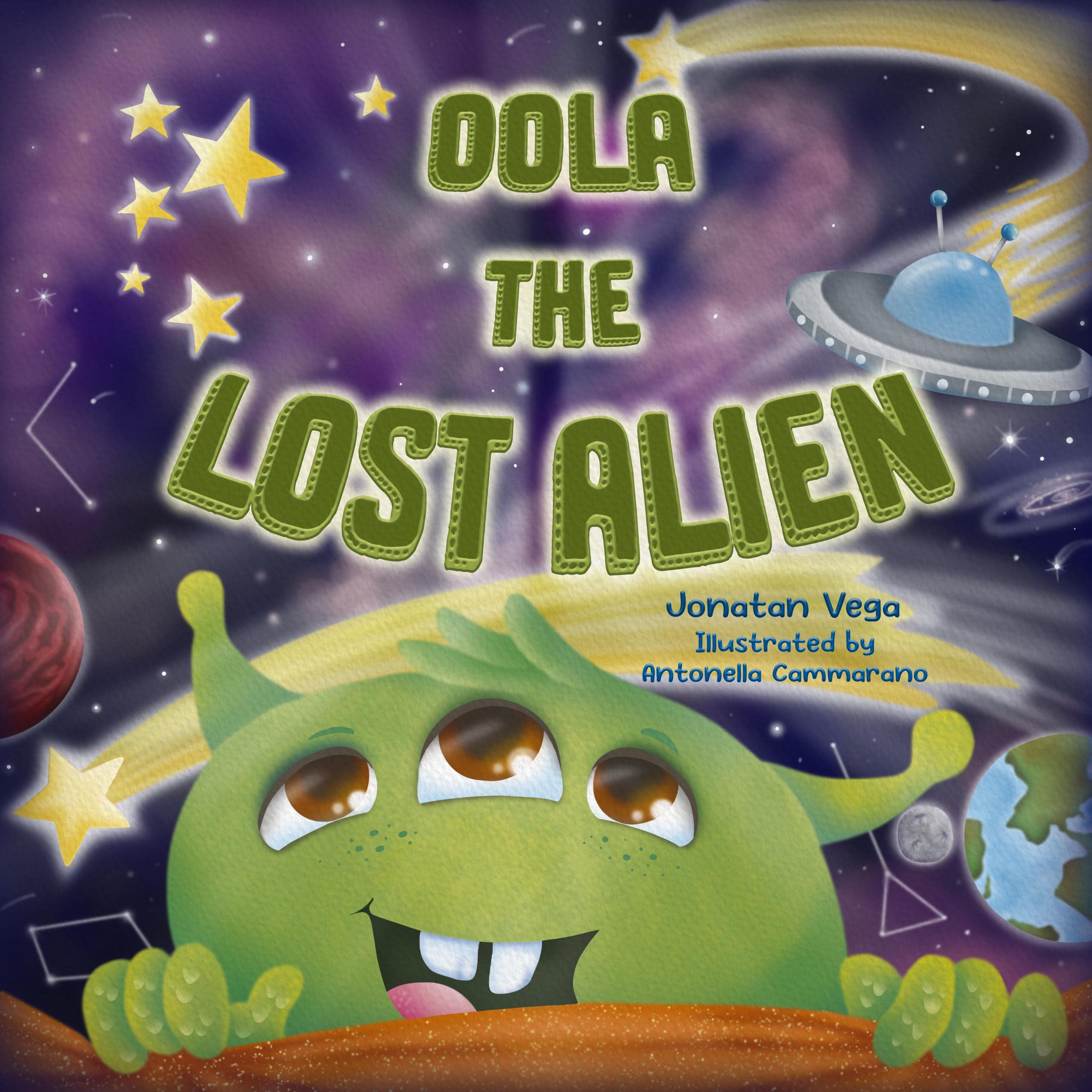 Oola The Lost Alien: Children's book Rhyming story for Kids With the ...