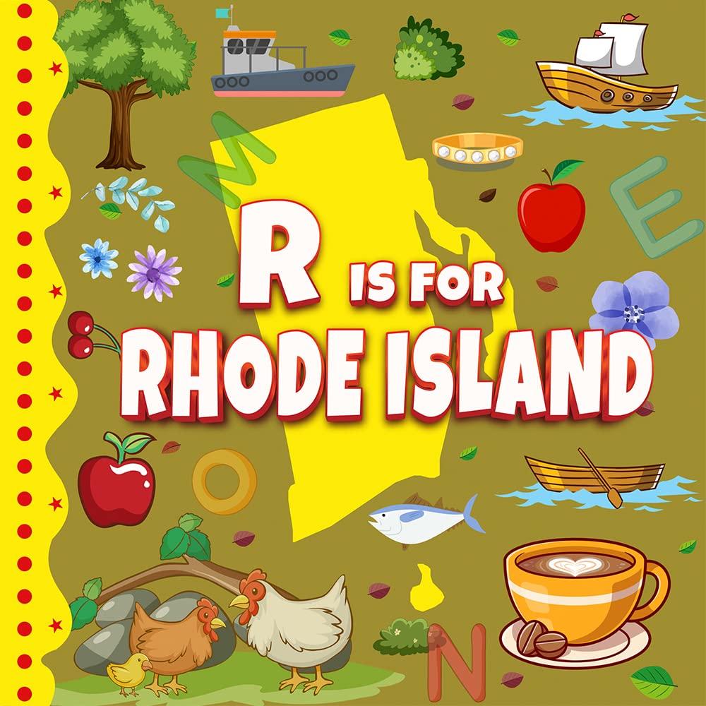 R is for Rhode Island: Little Rhody Alphabet Book For Kids | Learn ABC ...