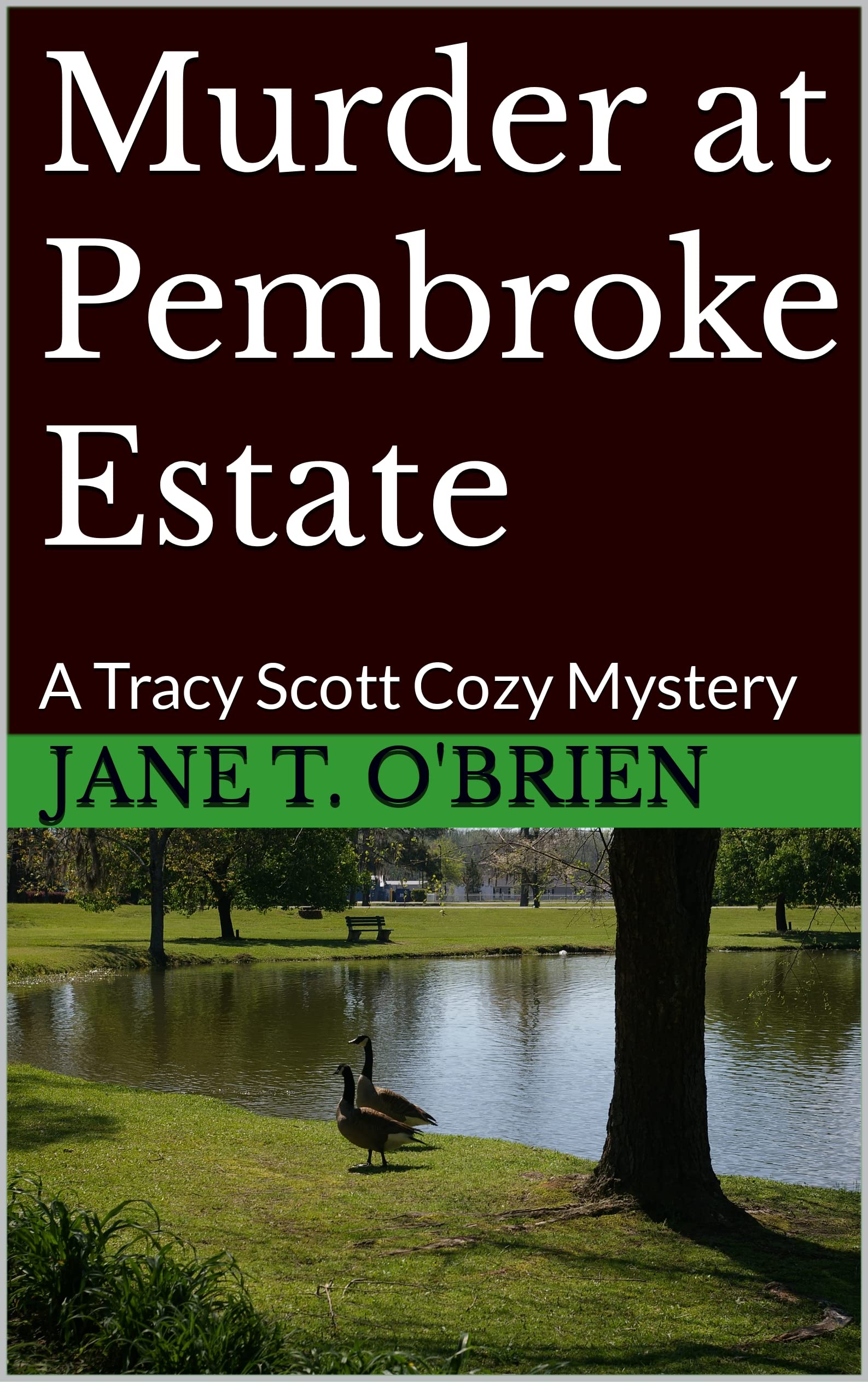 Murder at Pembroke Estate: A Tracy Scott Cozy Mystery by Jane T. O ...