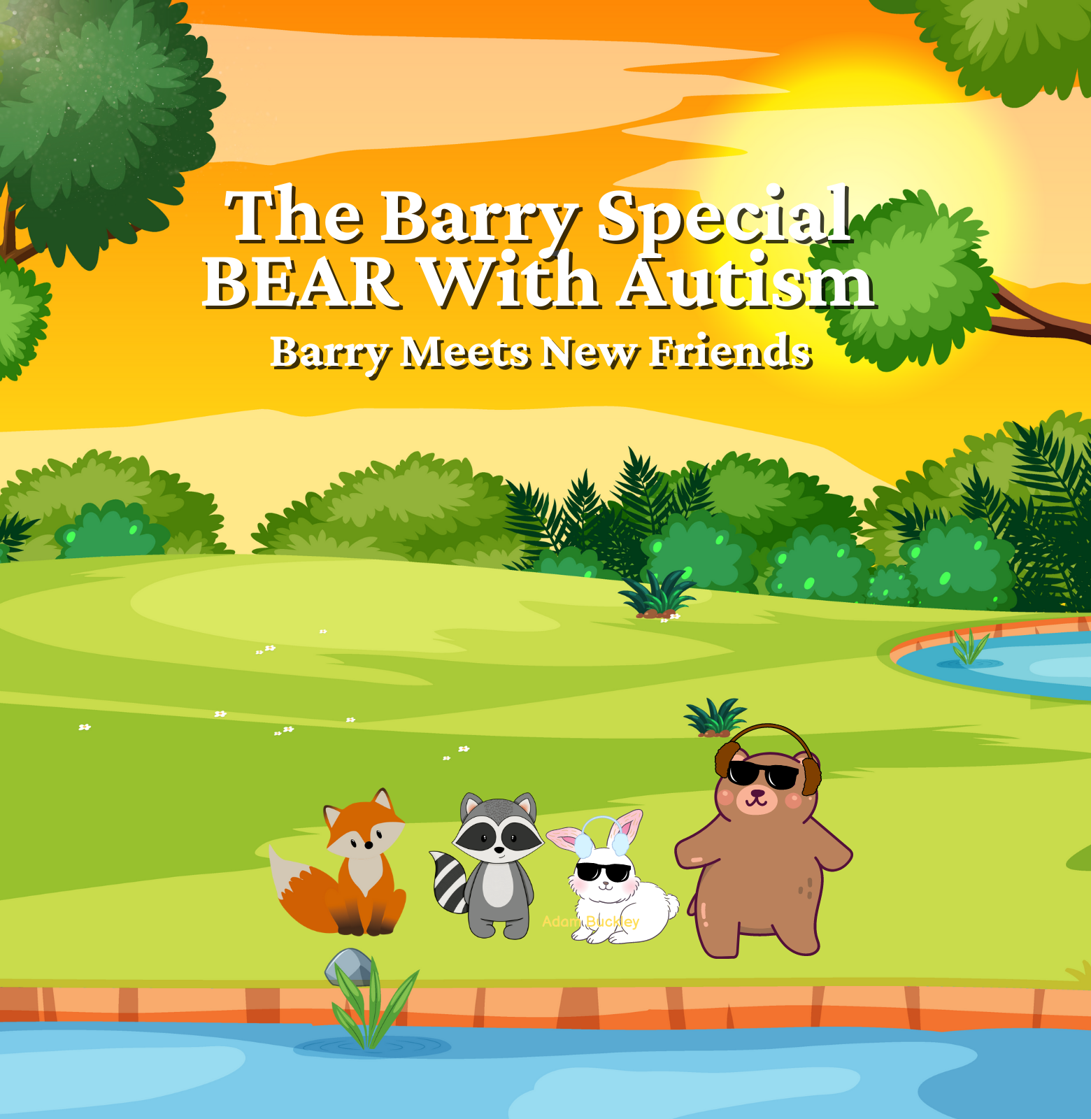 The Barry Special Bear with Autism - Barry Meets New Friends by Adam ...