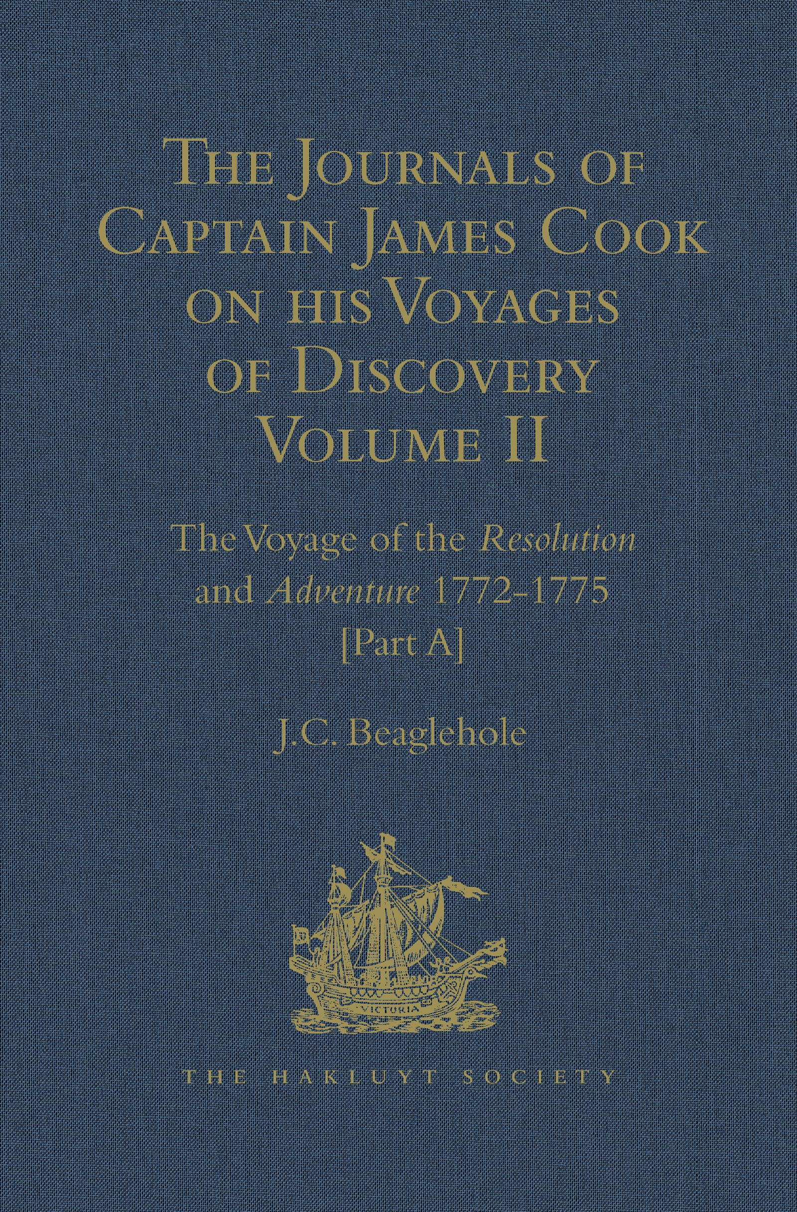 The Journals of Captain James Cook on his Voyages of Discovery: Volume ...