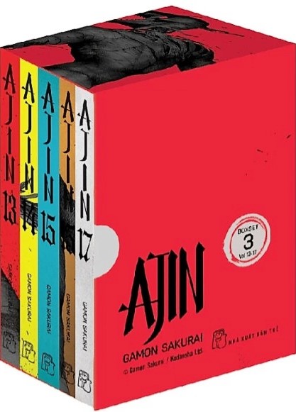 Ajin, tập 13-17 [Boxset 3] by Gamon Sakurai | Goodreads