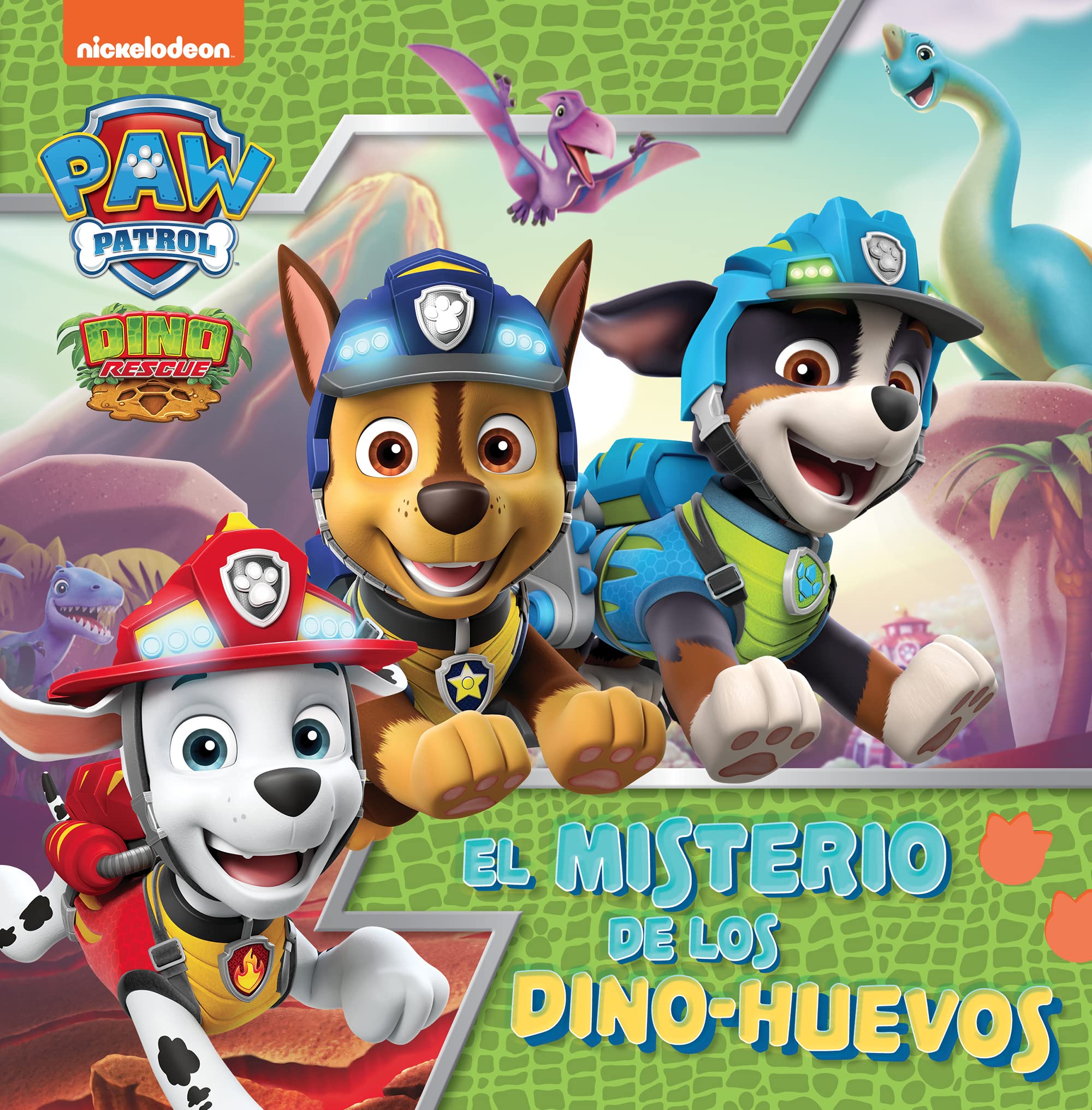 Paw Patrol | Patrulla Canina. Un cuento - El misterio de los dino-huevos by Nickelodeon ...