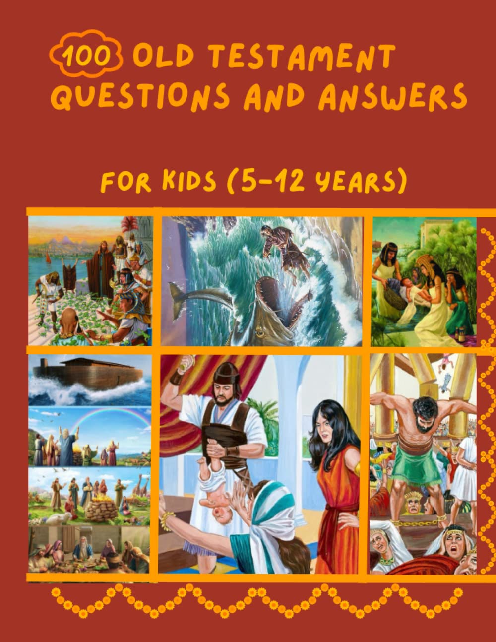 100 Old Testament Questions and answers For Kids(5-12years): Each page ...