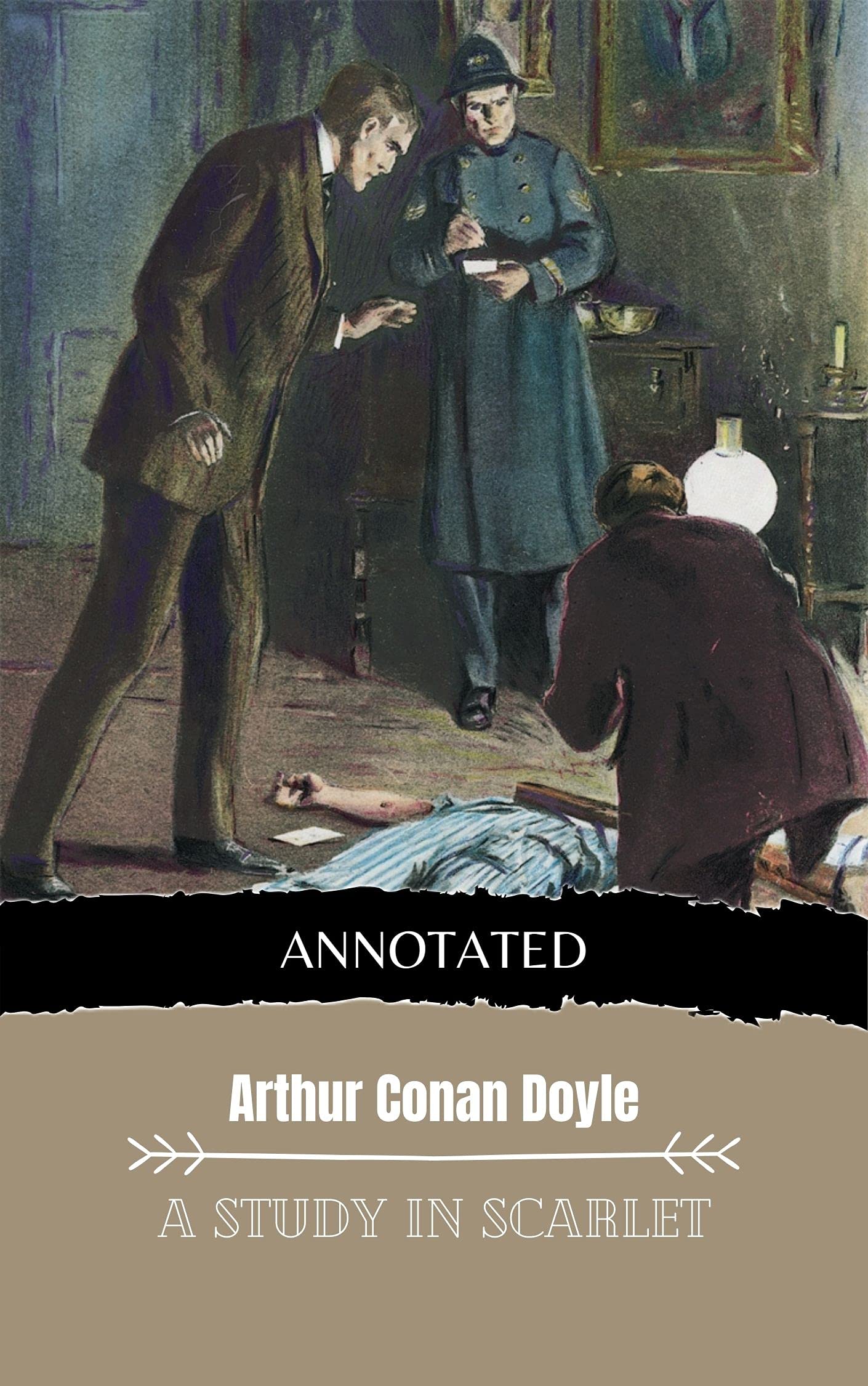 A Study in Scarlet (Annotated Edition 1): Sherlock Holmes #1 by Arthur ...