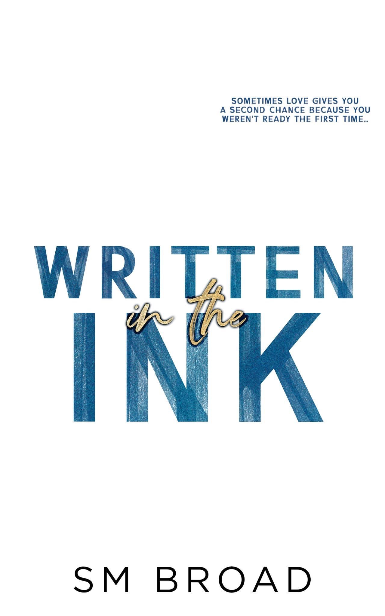Written in the Ink by SM Broad | Goodreads