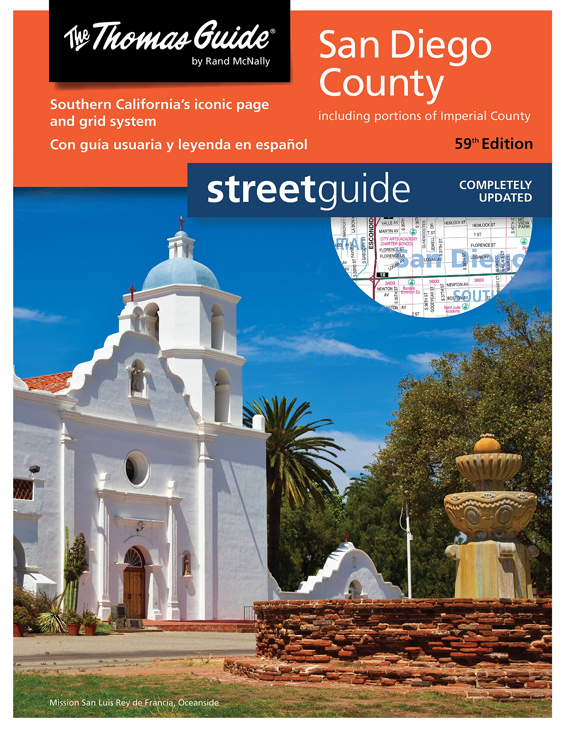 The Thomas Guide Street Guide San Diego County by Rand McNally ...